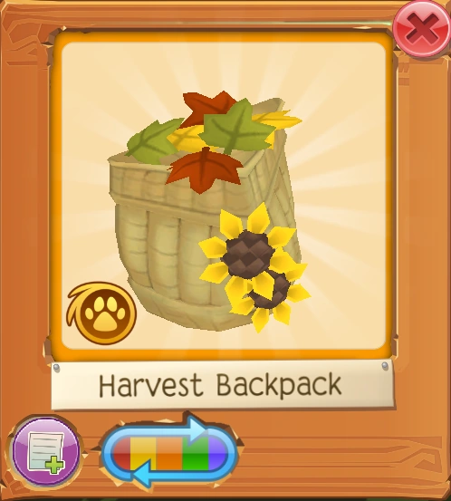 Harvest Backpack | Animal Jam Wiki | Fandom