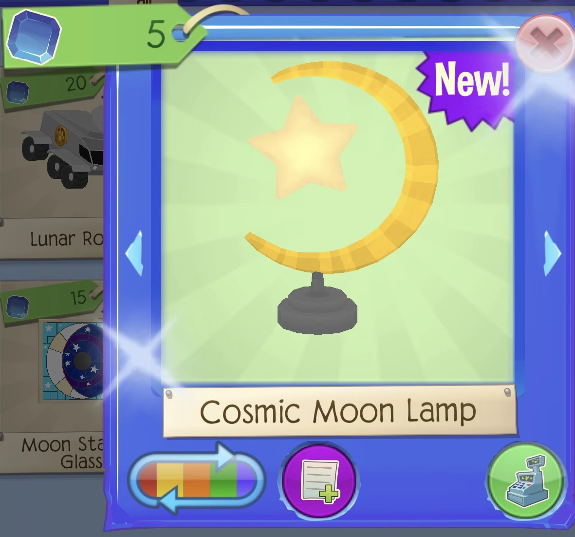 Cosmic Moon Lamp | Animal Jam Wiki | Fandom