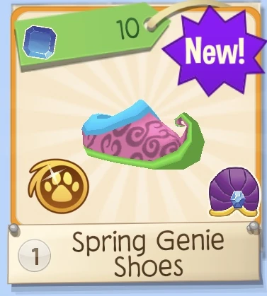Spring Genie Shoes | Animal Jam Wiki | Fandom