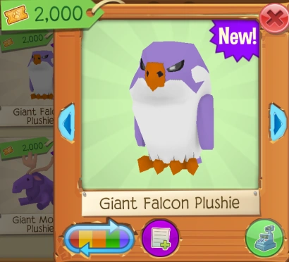 Giant Falcon Plushie | Animal Jam Wiki | Fandom