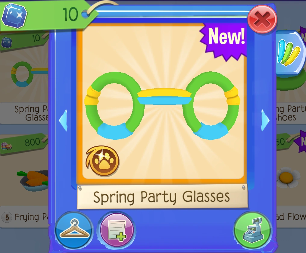 Spring Party Glasses | Animal Jam Wiki | Fandom