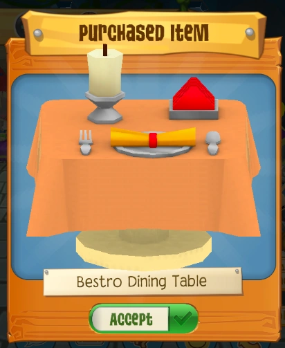 Beastro Dining Table | Animal Jam Wiki | Fandom