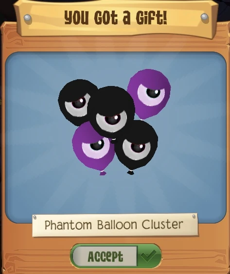 Phantom Balloon Cluster | Animal Jam Wiki | Fandom