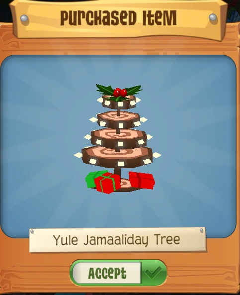 Yule Jamaaliday Tree | Animal Jam Wiki | Fandom