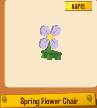 Spring Flower Chair/Leilani | Animal Jam Wiki | Fandom