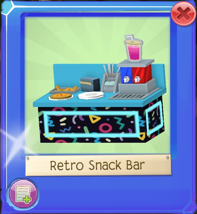 Retro Snack Bar | Animal Jam Wiki | Fandom