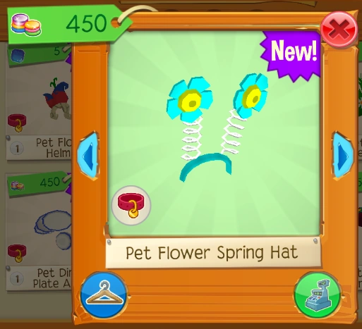 Pet Flower Spring Hat | Animal Jam Wiki | Fandom