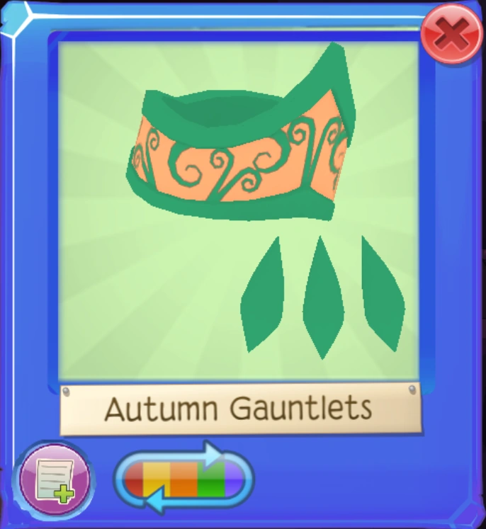 Autumn Gauntlets | Animal Jam Wiki | Fandom