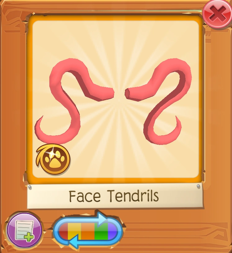 Face Tendrils | Animal Jam Wiki | Fandom