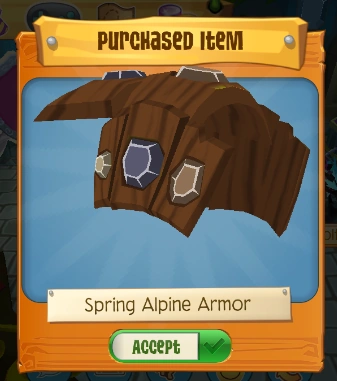 Spring Alpine Armor | Animal Jam Wiki | Fandom