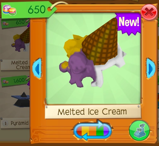 Melted Ice Cream | Animal Jam Wiki | Fandom