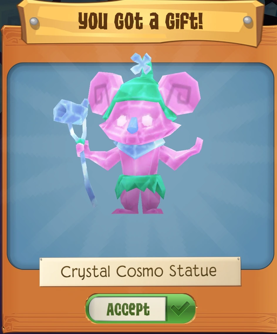 Crystal Cosmo Statue | Animal Jam Wiki | Fandom