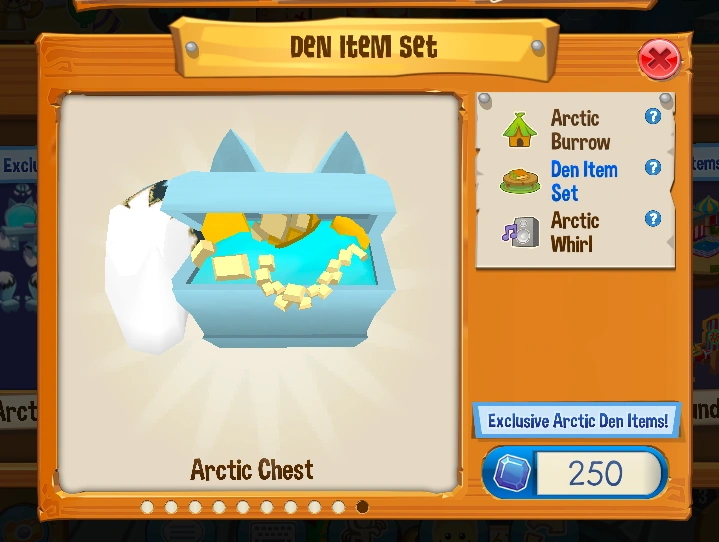 Arctic Chest | Animal Jam Wiki | Fandom