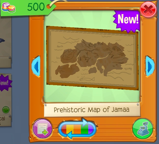 Prehistoric Map of Jamaa | Animal Jam Wiki | Fandom