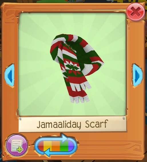 Jamaaliday Scarf/Phantom Hunt | Animal Jam Wiki | Fandom