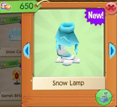 Snow Lamp | Animal Jam Wiki | Fandom