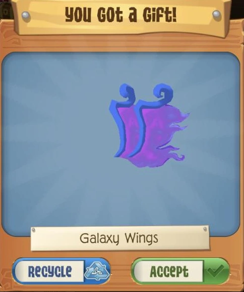 Galaxy Wings/Pack Chest | Animal Jam Wiki | Fandom