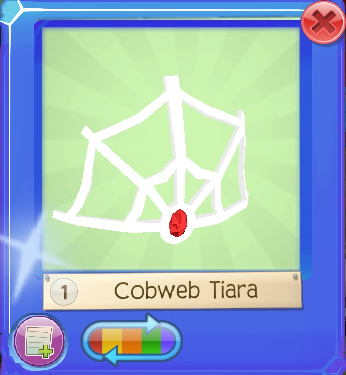 Cobweb Tiara | Animal Jam Wiki | Fandom