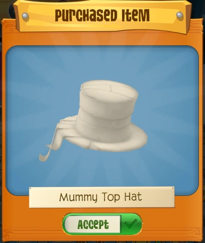 Mummy Top Hat | Animal Jam Wiki | Fandom