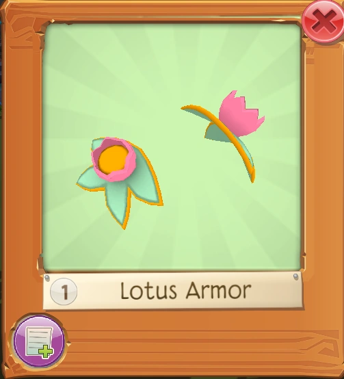 Lotus Armor | Animal Jam Wiki | Fandom