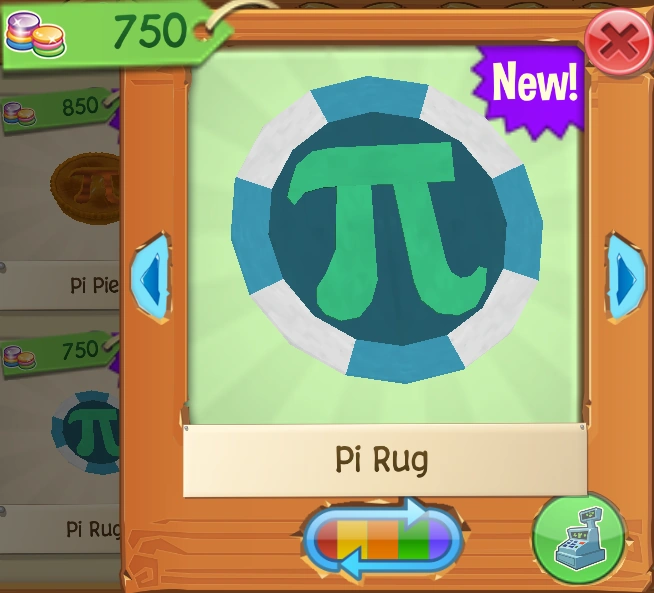 Pi Rug | Animal Jam Wiki | Fandom