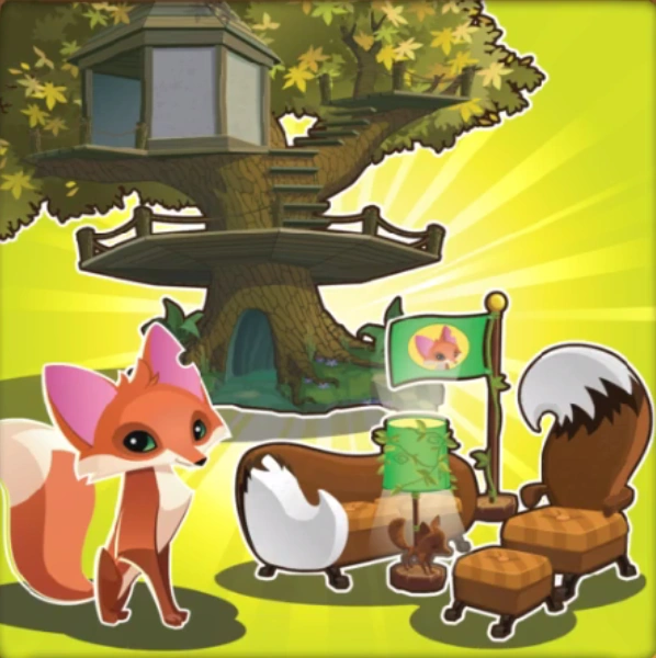 Fox Tree House Bundle | Animal Jam Wiki | Fandom