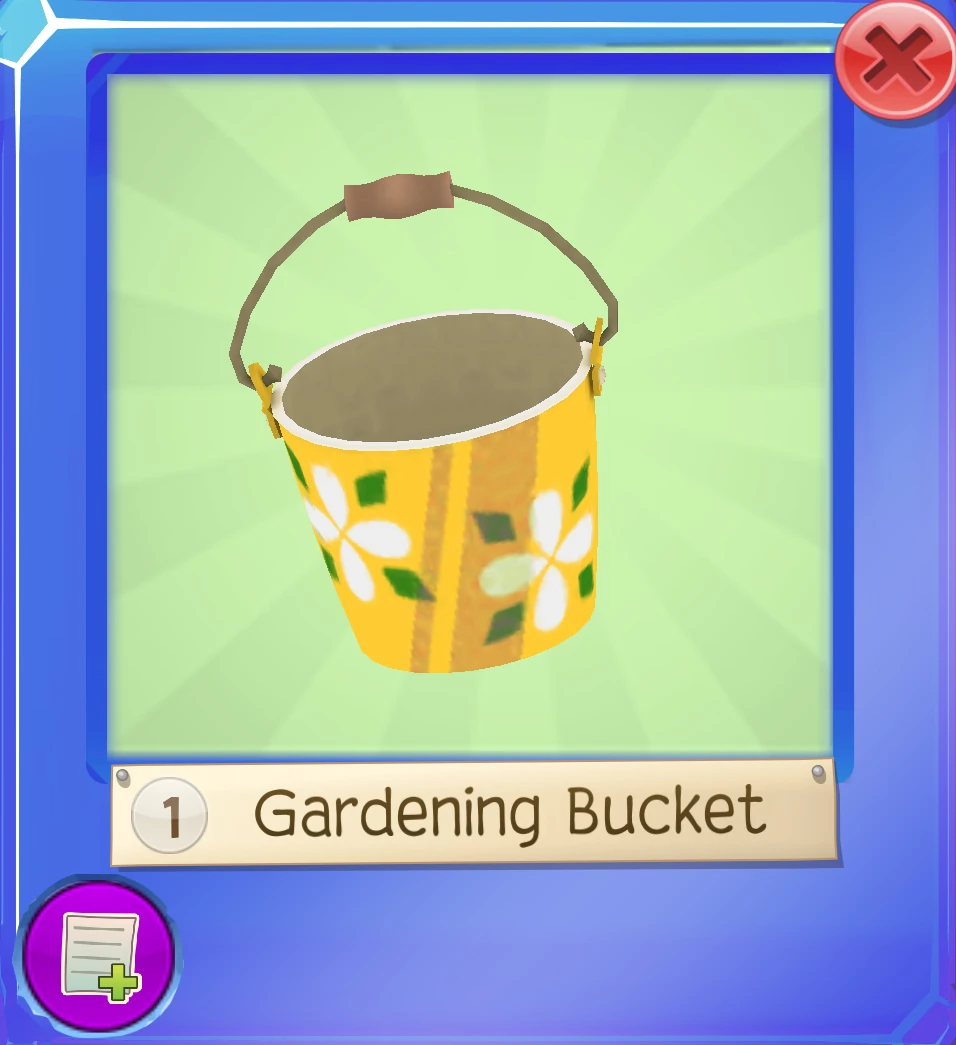 Gardening Bucket | Animal Jam Wiki | Fandom