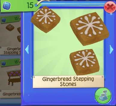 Gingerbread Stepping Stones | Animal Jam Wiki | Fandom