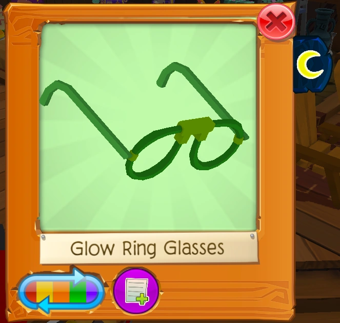 Glow Ring Glasses | Animal Jam Wiki | Fandom