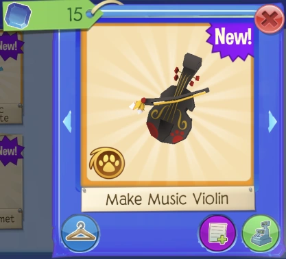 Make Music Violin | Animal Jam Wiki | Fandom
