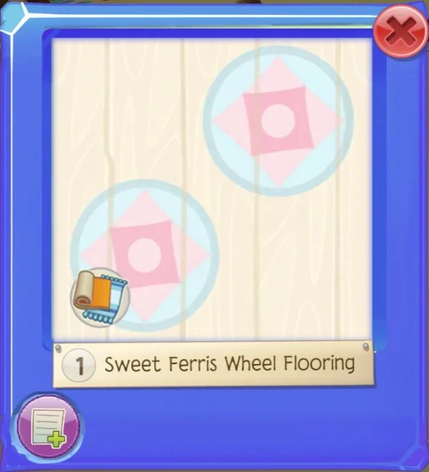 Sweet Ferris Wheel Flooring | Animal Jam Wiki | Fandom