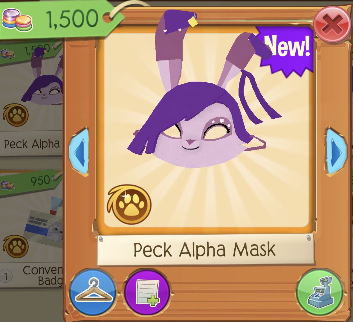 Peck Alpha Mask | Animal Jam Wiki | Fandom