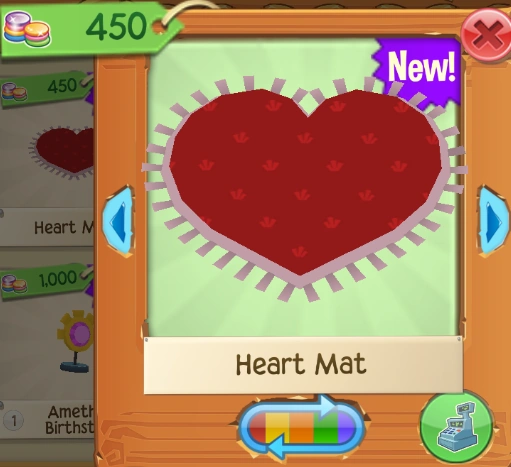 Heart Mat | Animal Jam Wiki | Fandom
