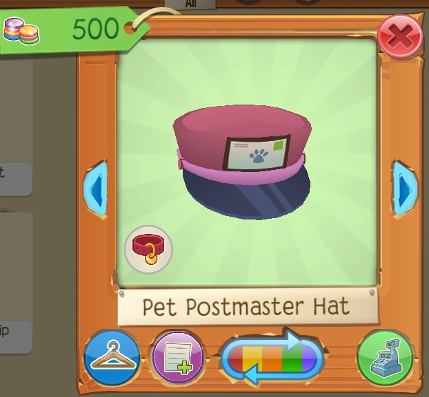 Pet Postmaster Hat | Animal Jam Wiki | Fandom