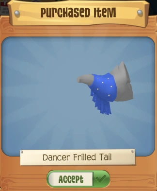 Dancer Frilled Tail | Animal Jam Wiki | Fandom