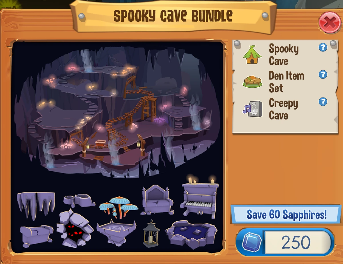 Spooky Cave Bundle | Animal Jam Wiki | Fandom