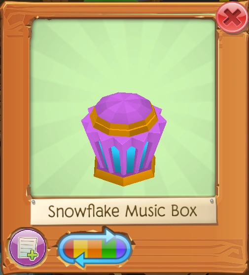 Snowflake Music Box | Animal Jam Wiki | Fandom