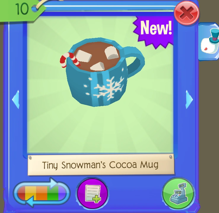 Tiny Snowman's Cocoa Mug | Animal Jam Wiki | Fandom