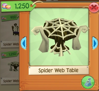 Spider Web Table | Animal Jam Wiki | Fandom