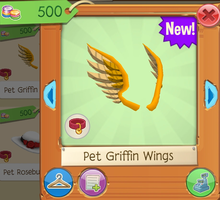 Pet Griffin Wings | Animal Jam Wiki | Fandom