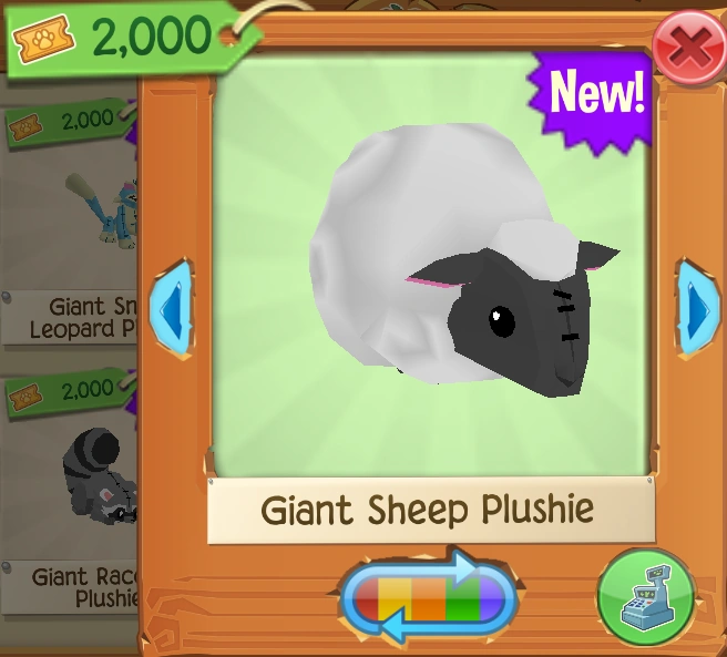Giant Sheep Plushie | Animal Jam Wiki | Fandom