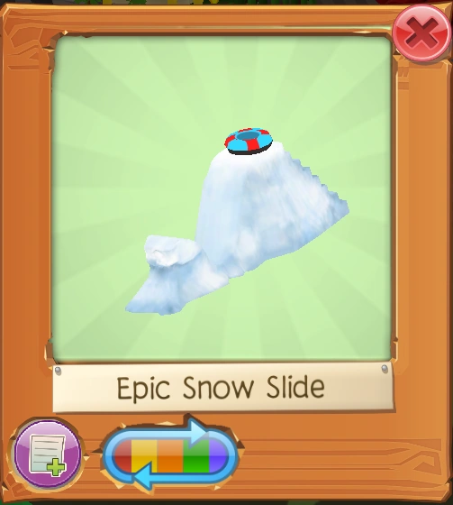 Epic Snow Slide | Animal Jam Wiki | Fandom