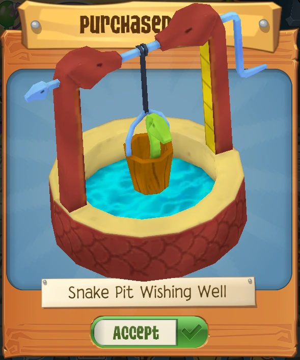 Snake Pit Wishing Well | Animal Jam Wiki | Fandom