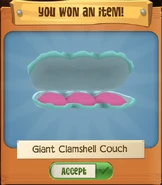 Giant Clamshell Couch | Animal Jam Wiki | Fandom