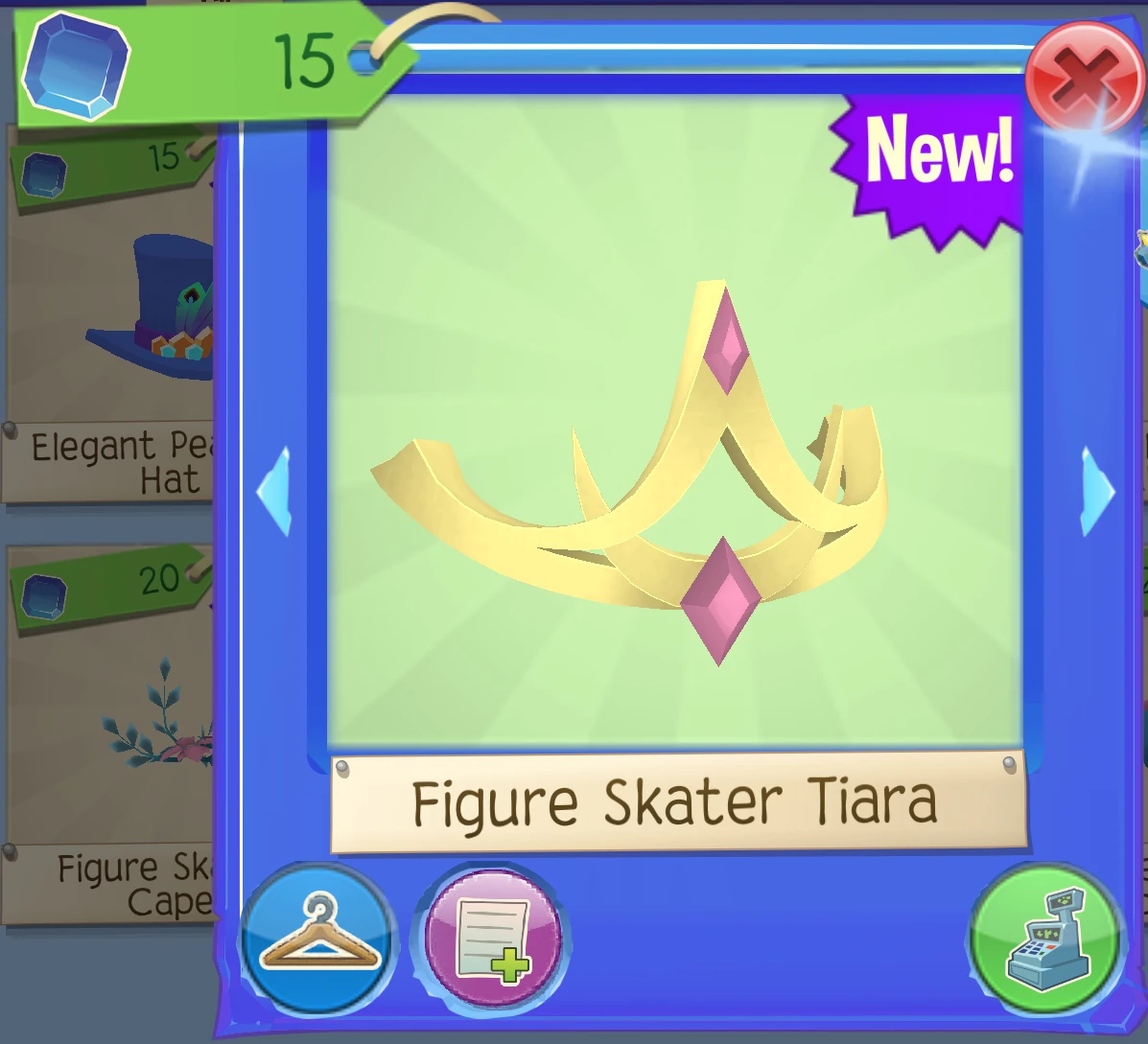 Figure Skater Tiara | Animal Jam Wiki | Fandom