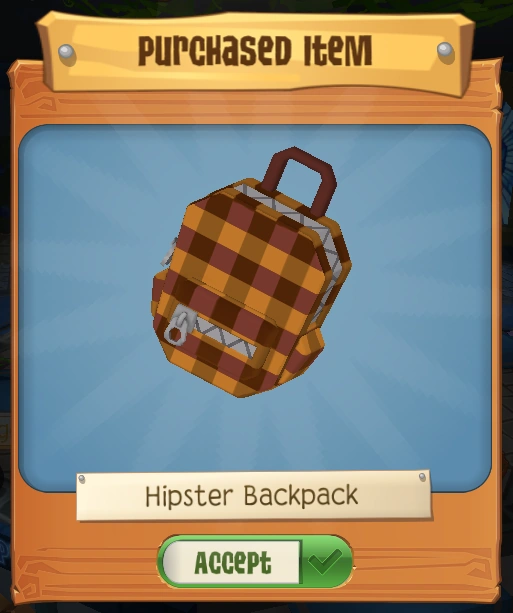 Hipster Backpack | Animal Jam Wiki | Fandom