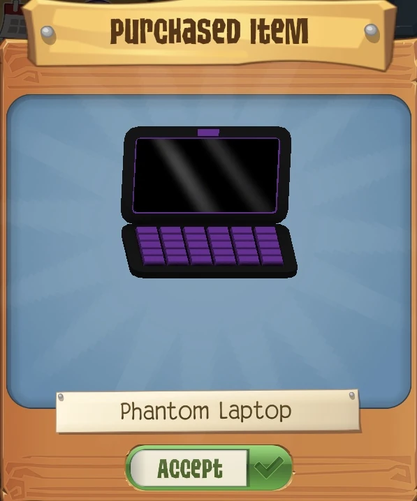 Phantom Laptop | Animal Jam Wiki | Fandom