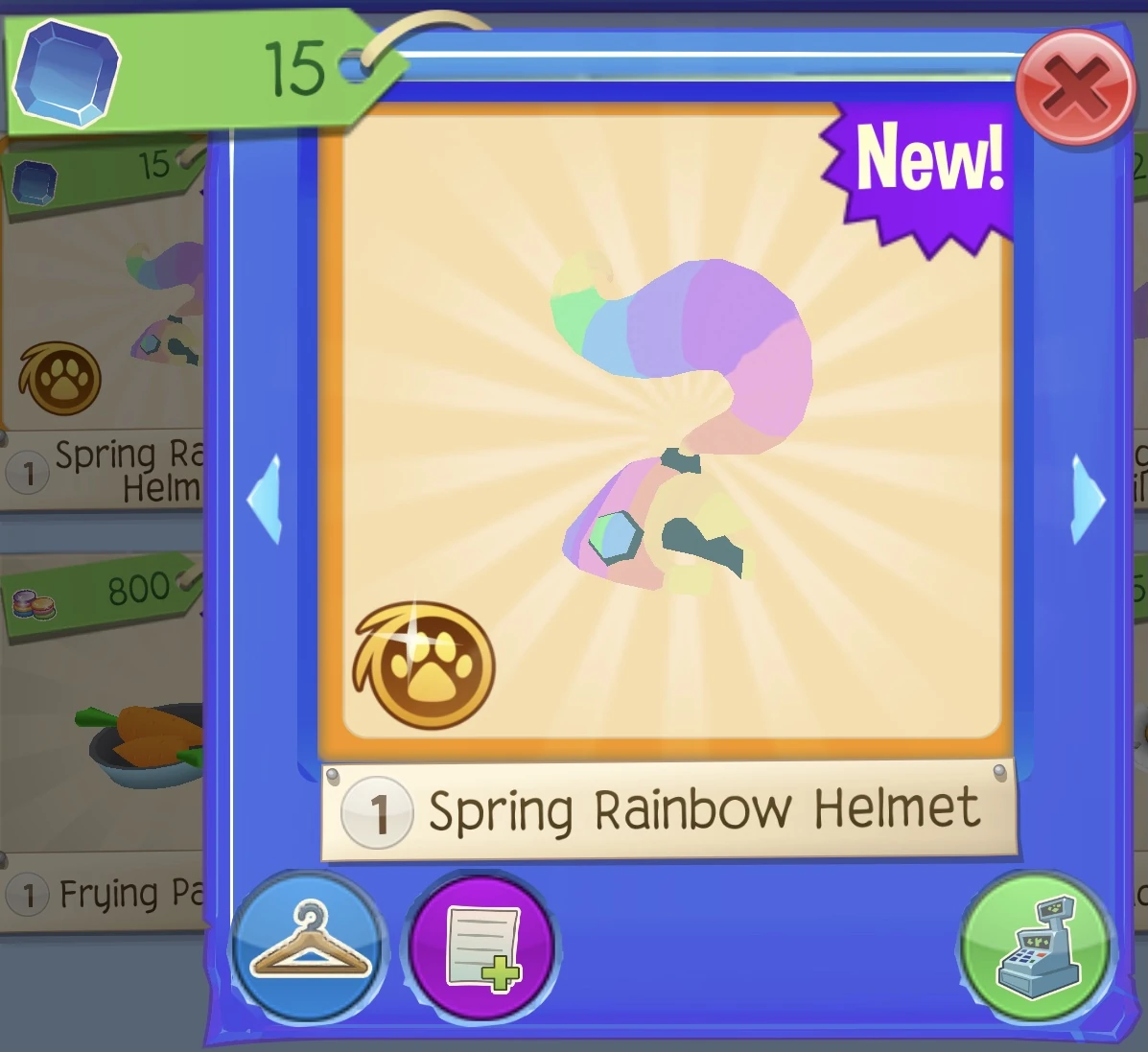Spring Rainbow Helmet | Animal Jam Wiki | Fandom