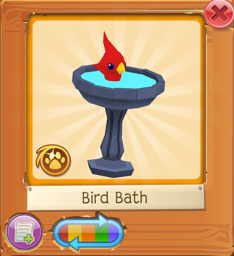Bird Bath | Animal Jam Wiki | Fandom