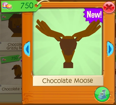 Chocolate Moose | Animal Jam Wiki | Fandom